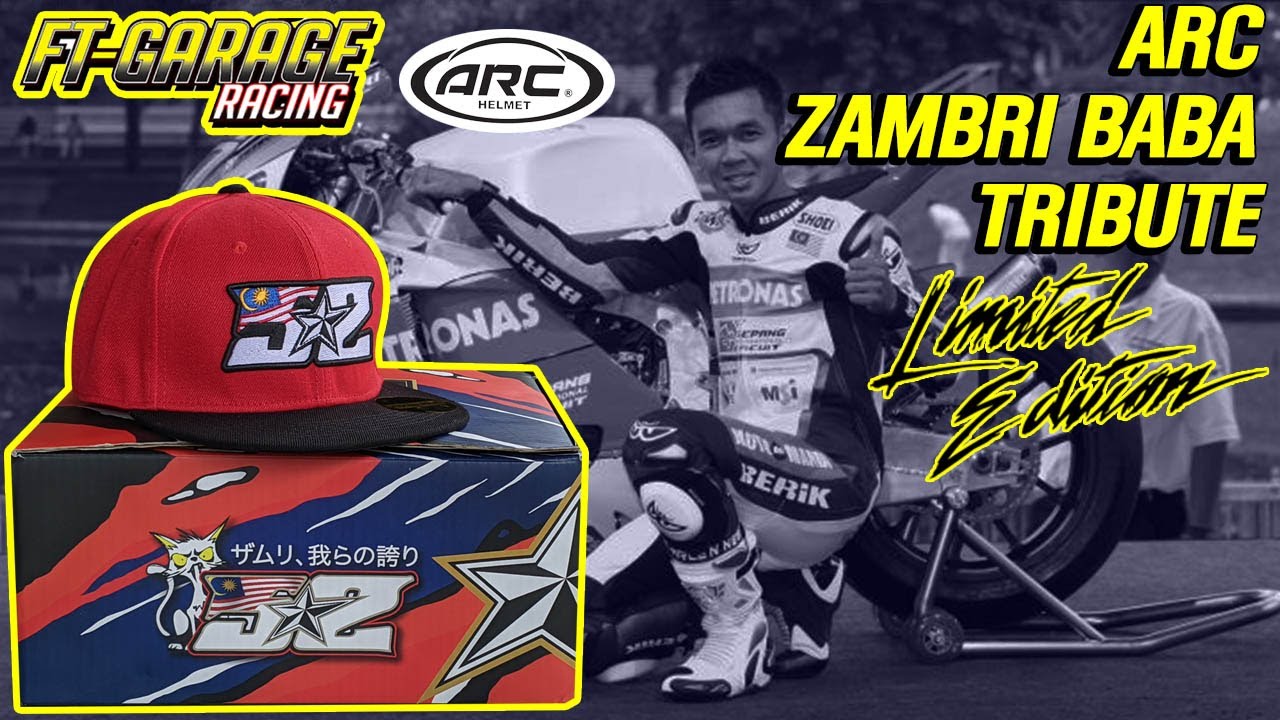 ARC Helmet Tribute ZAMRI BABA BY FT GARAGE - YouTube