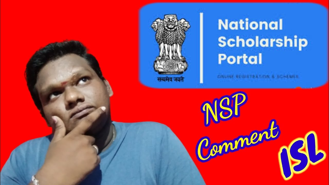 NSP Scholarship Portal Apply New and Renewal Explain ( Sign Language ...