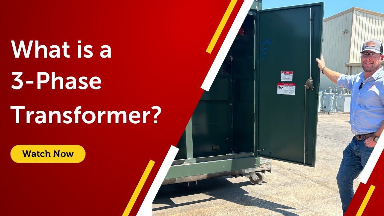 What is a 3-Phase Transformer? - YouTube