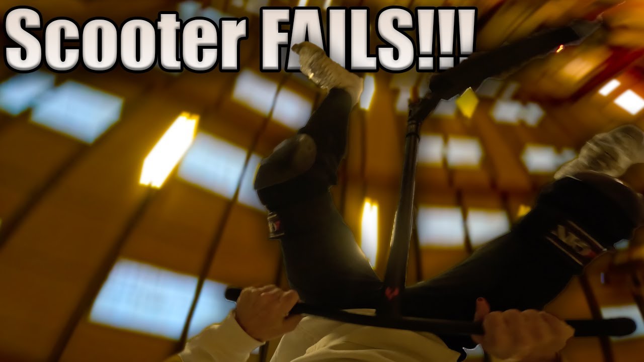 Scooter FAILS! - YouTube