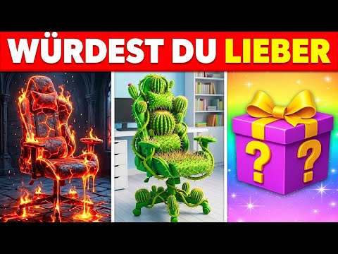 Würdest du lieber...? Mystery-Geschenk Edition 🎁😍 Held Quiz