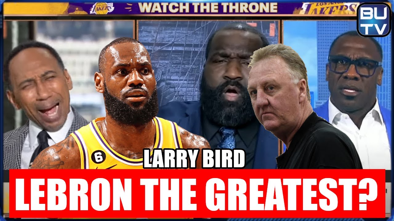 Reaction to Larry Bird's Lebron James Comments & ESPN First Take ...