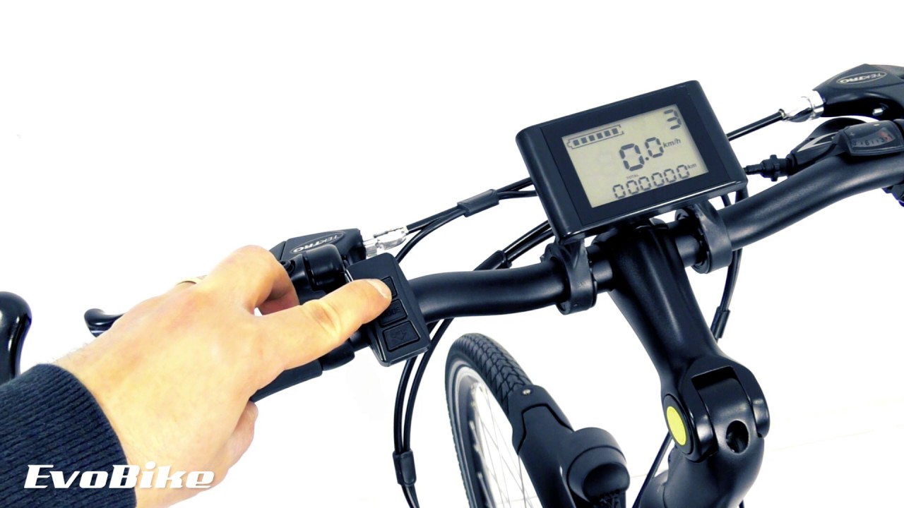 Ruller.no: El-sykkel EvoBike Sport-7/8 - 250W - YouTube