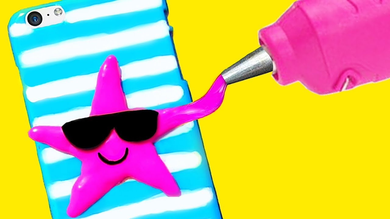 9 DIY PHONE CASES FOR SUMMER | Easy & Cute Phone Projects & iPhone ...