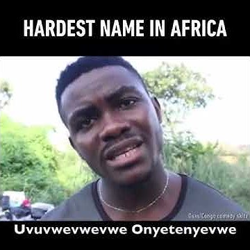 Funny video Uvuvwevwevwe onyetenyevwe Ugwem ubwem osas - YouTube