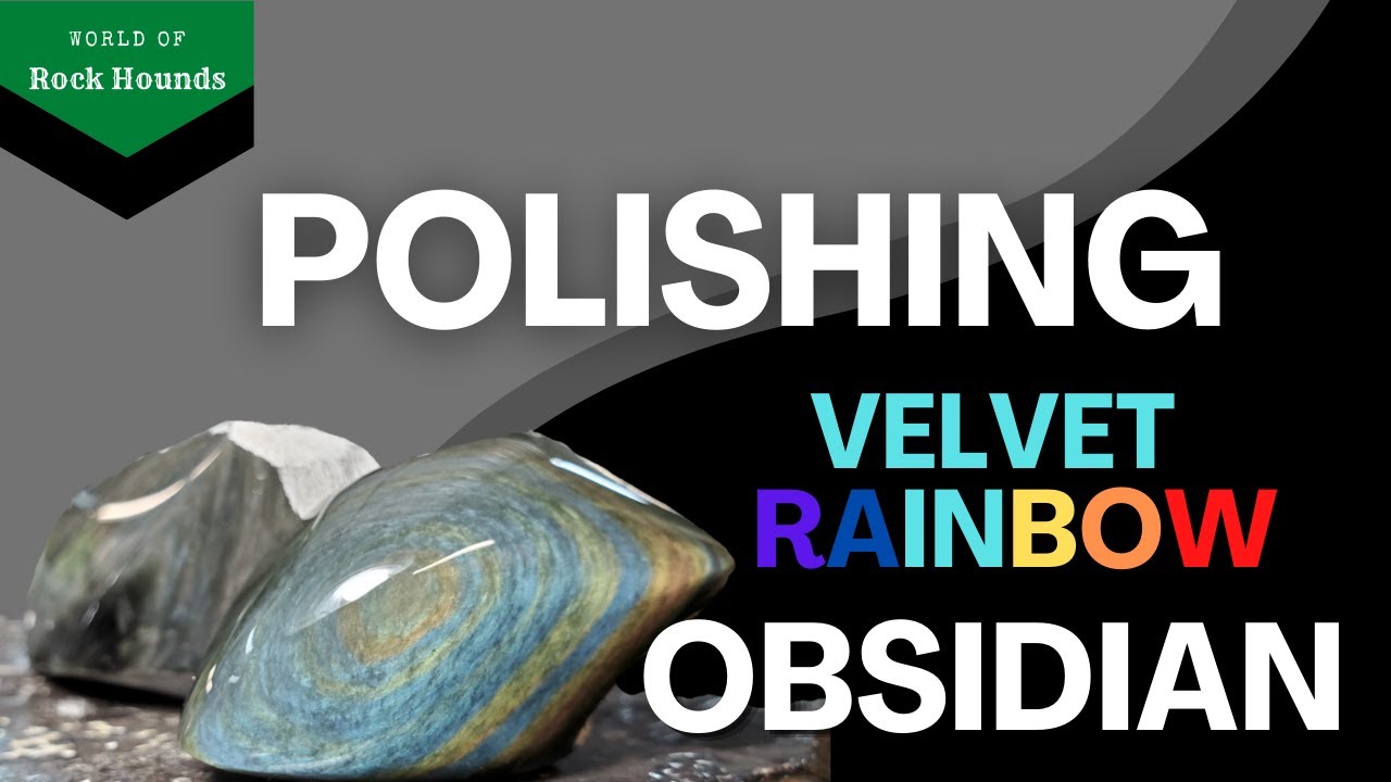 Rainbow Obsidian Rock