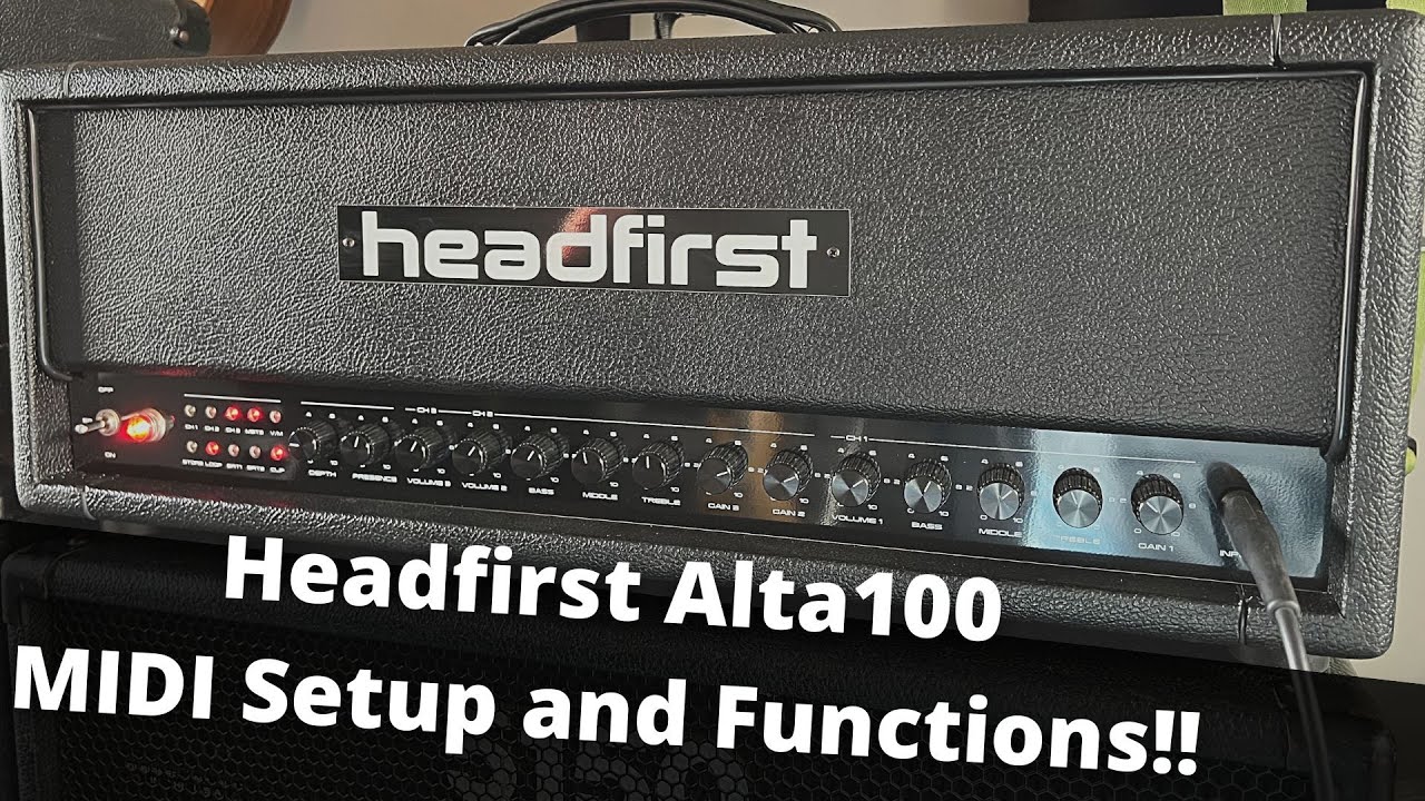 Headfirst Alta100 - MIDI Setup and Functions!! - YouTube
