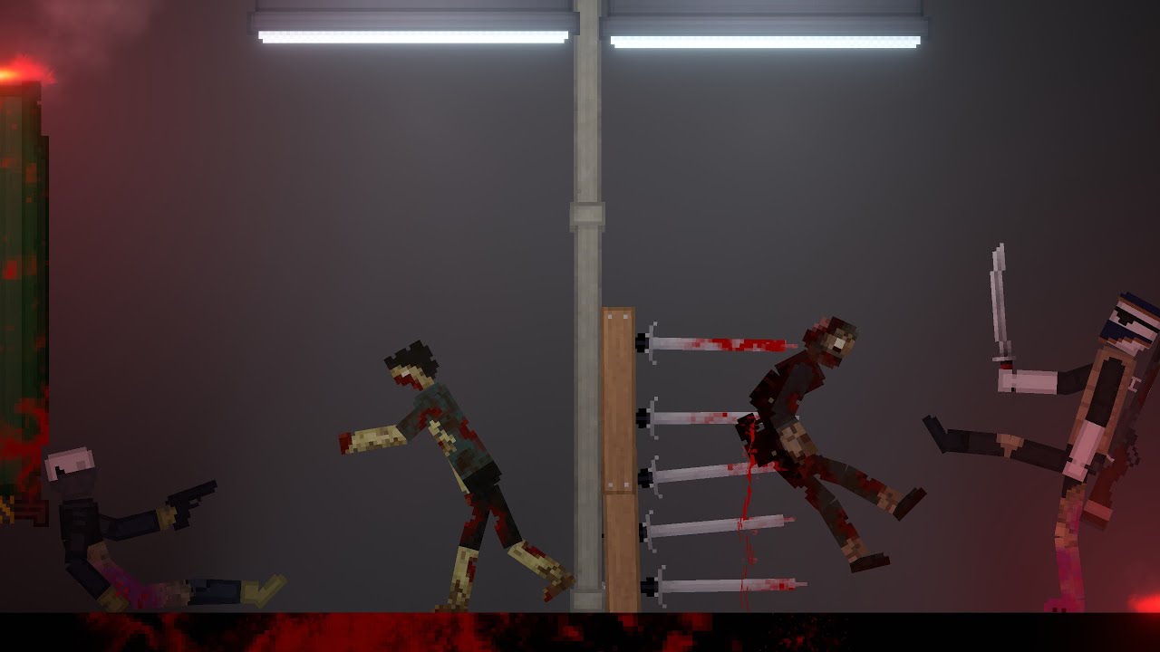 Zombie Apocalypse in People Playground - YouTube