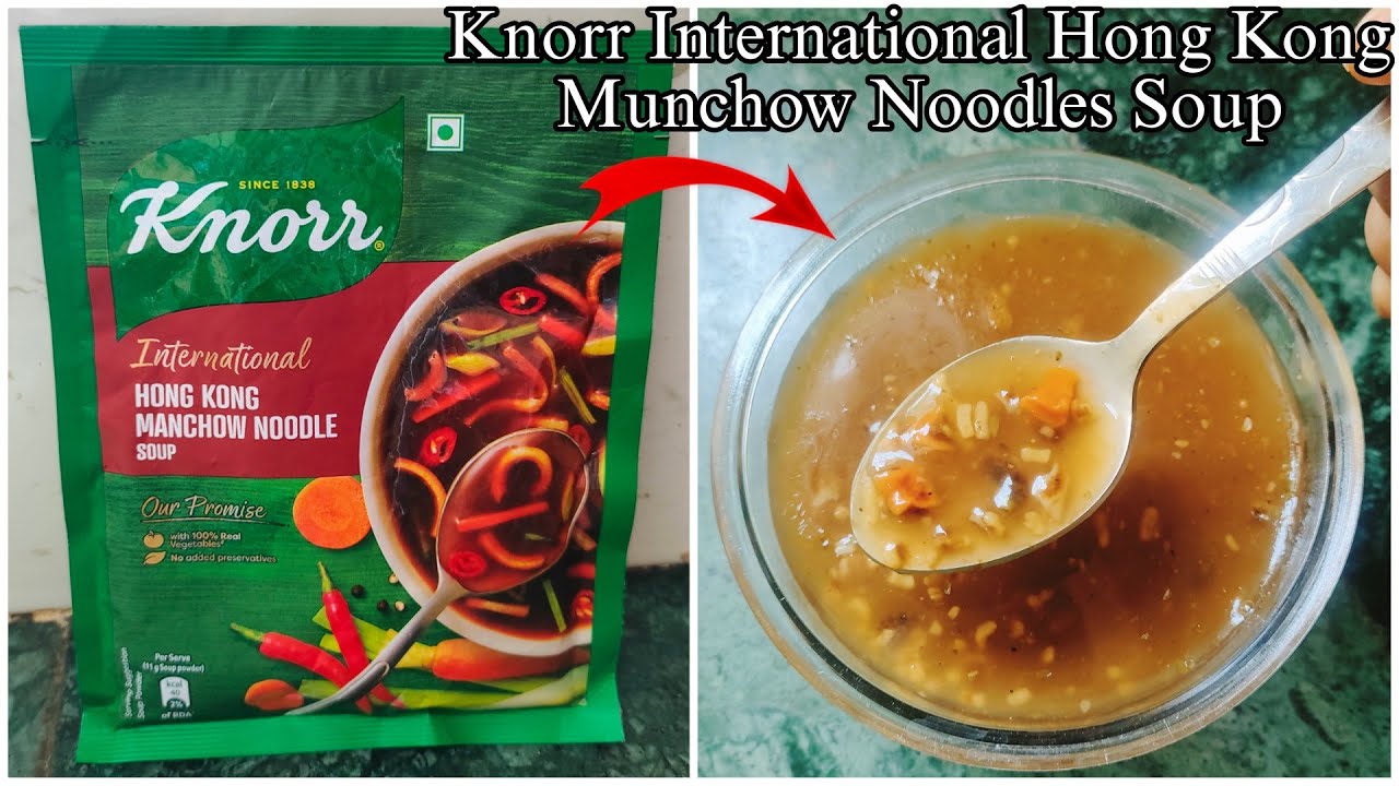 Knorr soup l knorr International Hong Kong Munchow Noodles Soup review ...