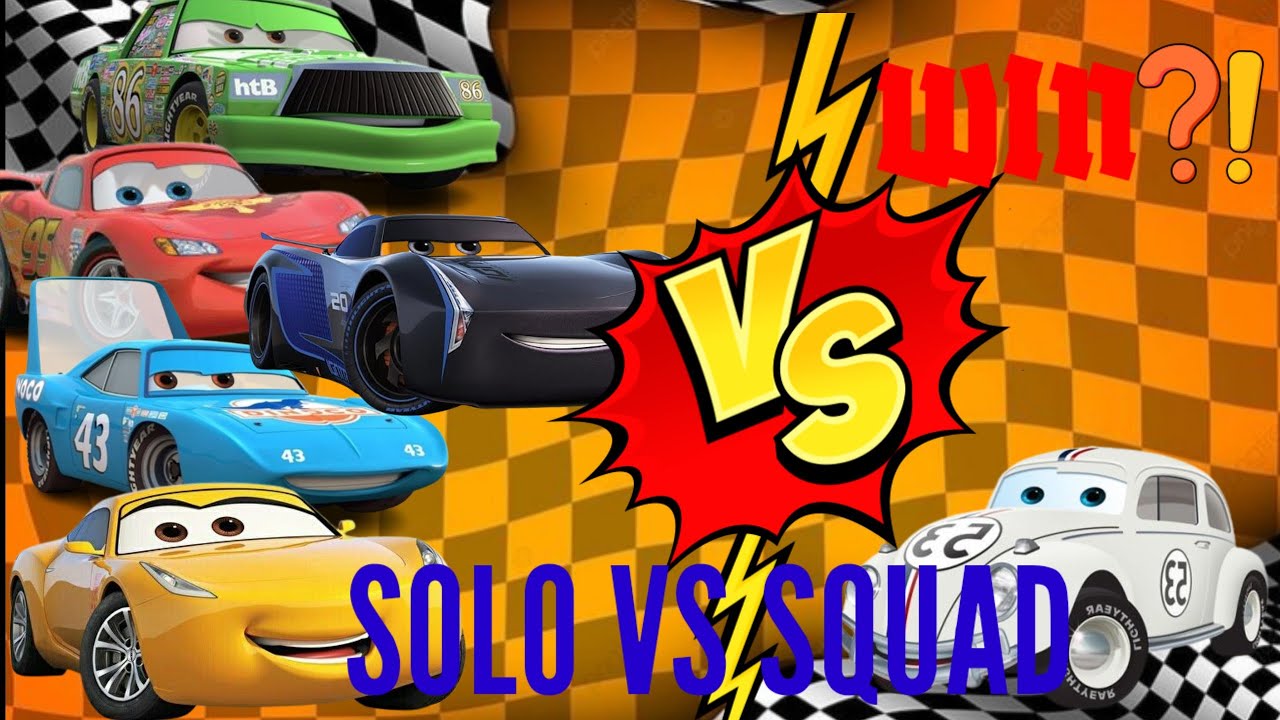 balapan monster truk #1 | balapan mcqueen | balapan mobil | cars race ...