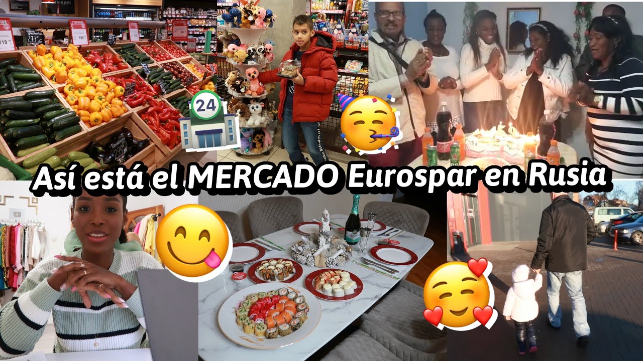😱ASÍ ESTÁ EL MERCADO EN RUSIA🙏 + 😉COMPRAS QUE HICIMOS🛒 + 🥳MI MAMÁ ...