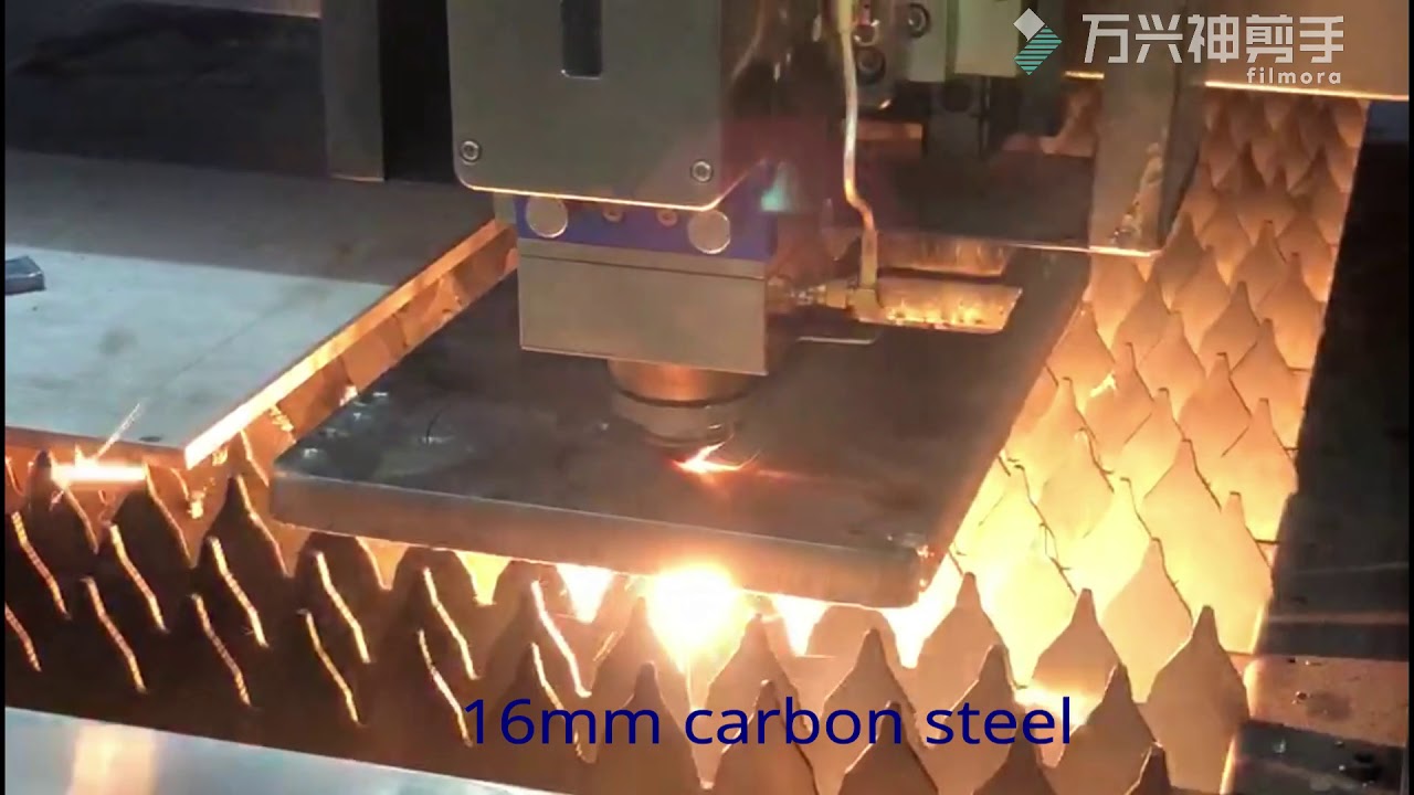 Suda Fiber laser machine 3000W cutting 16mm thickness carbon steel ...