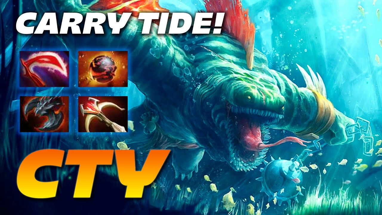 CTY TIDEHUNTER CARRY - Dota 2 Pro Gameplay [Watch & Learn] - YouTube