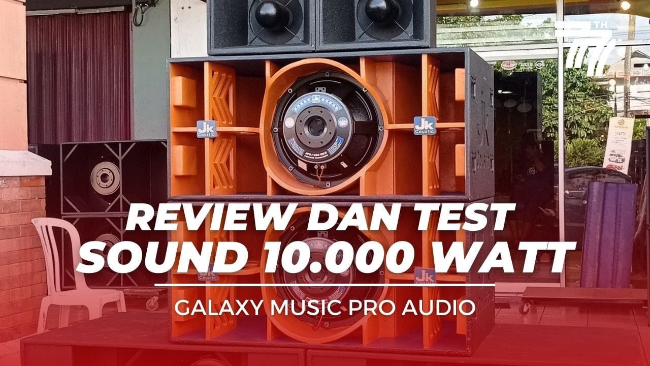 REVIEW DAN TEST SOUND SET 10.000 WATT #foryou #jkcoustic #huper # ...