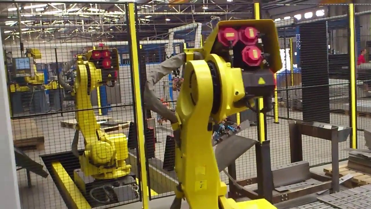 Robotic Thick Metal Bending - YouTube