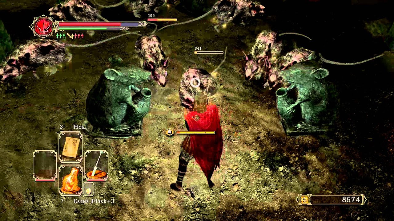 Dark Souls 2 - Royal Rat Vanguard (Melee - 2H) - YouTube