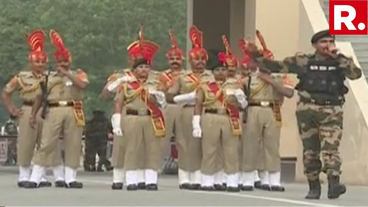 Watch: The Beating Retreat Ceremony At The Attari Border Ahead Of ...