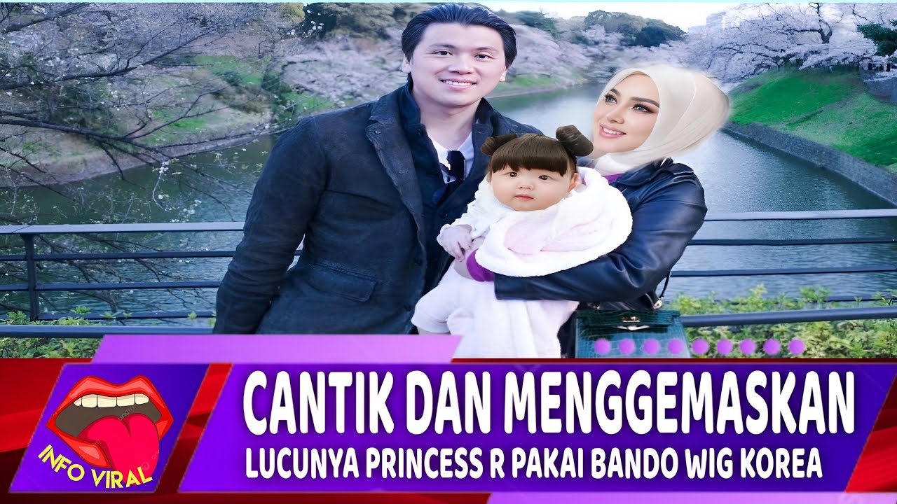 CANTIK DAN MENGGEMASKAN - Lucunya Princess R Pakai Bando Wig Korea ...