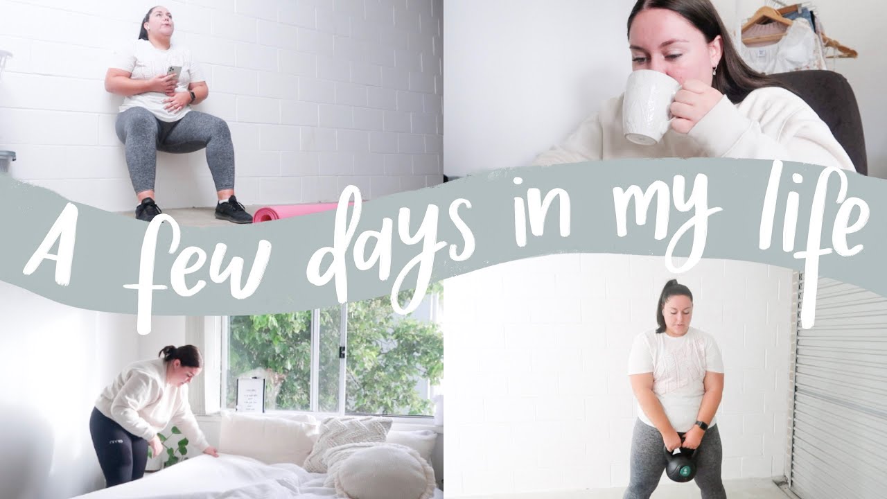 a few days in my life - working out + beach trip! Georgia Richards ...