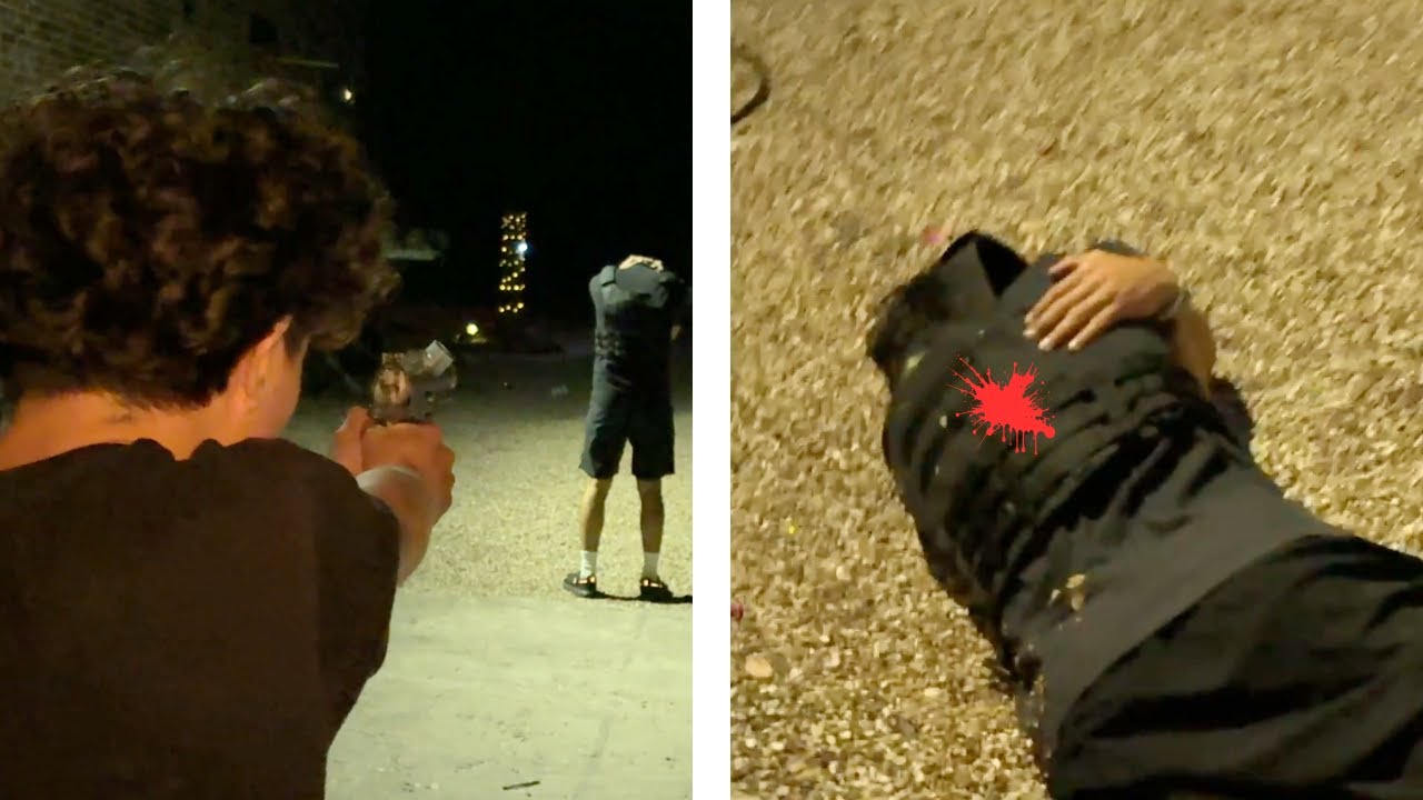 fun fact: getting shot hurts - YouTube