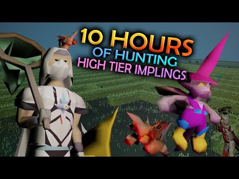 Loot From 10 Hours Of Hunting Implings (Puro Puro)