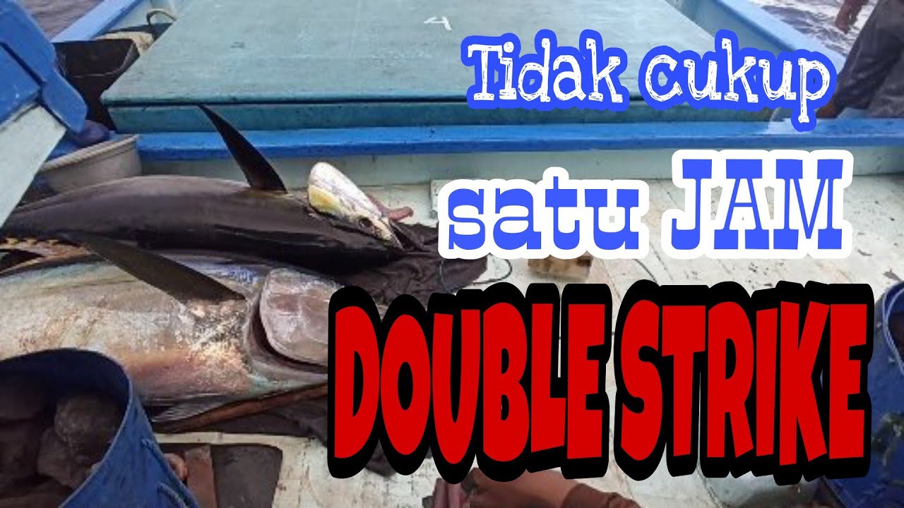 PART 3 || DOUBLE STRIKE || MANCING TUNA DENGAN TEKNIK PELAMPUNG (TOMBA ...