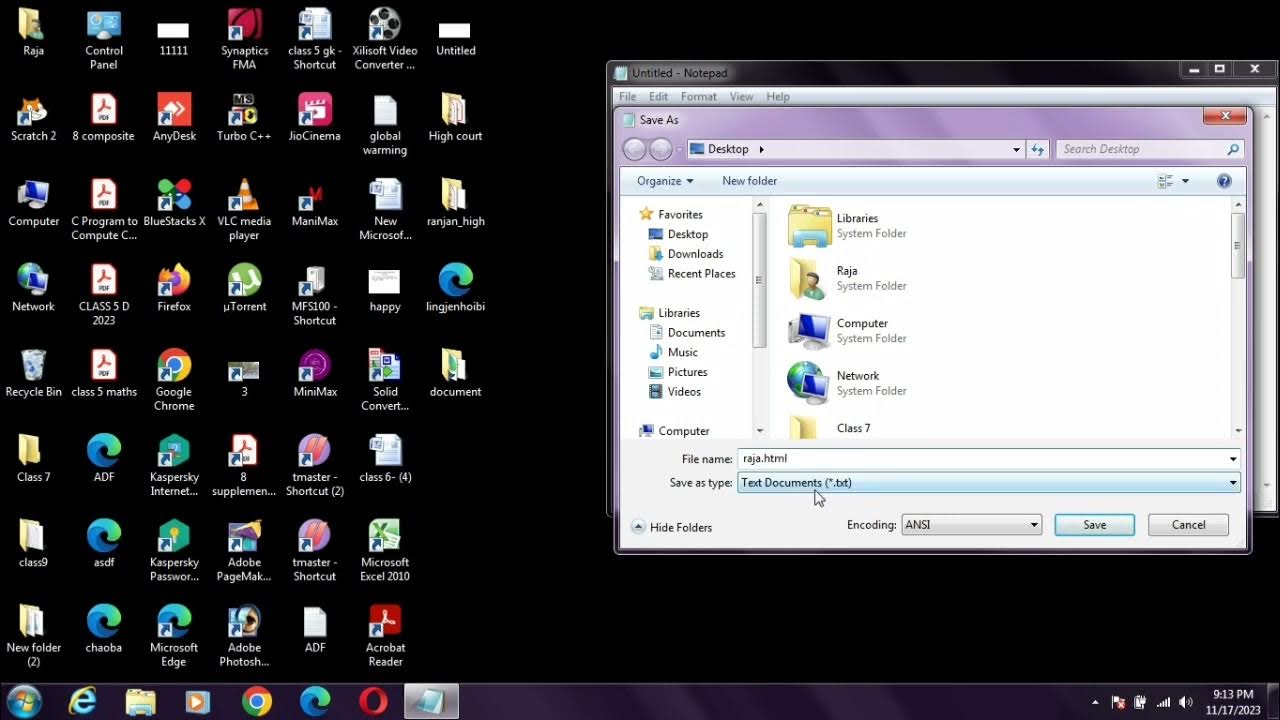 How to create html document - YouTube