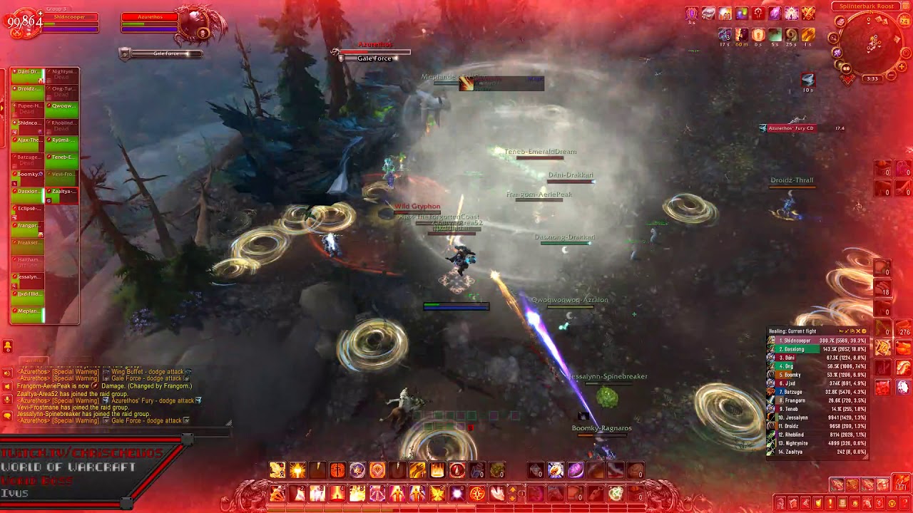 World Of Warcraft - World Boss Azurethos Hpal PoV [ChrisChelios.TV ...