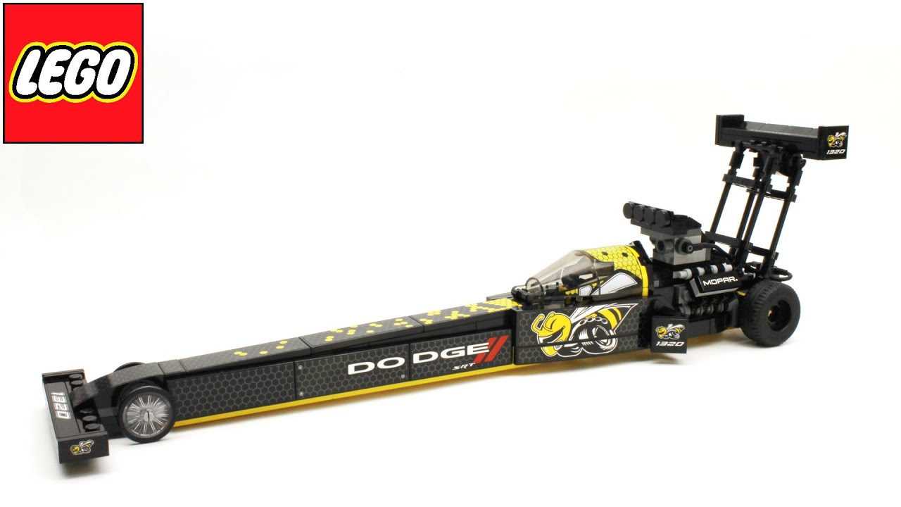 Build Video - Lego Dodge SRT Dragster - YouTube