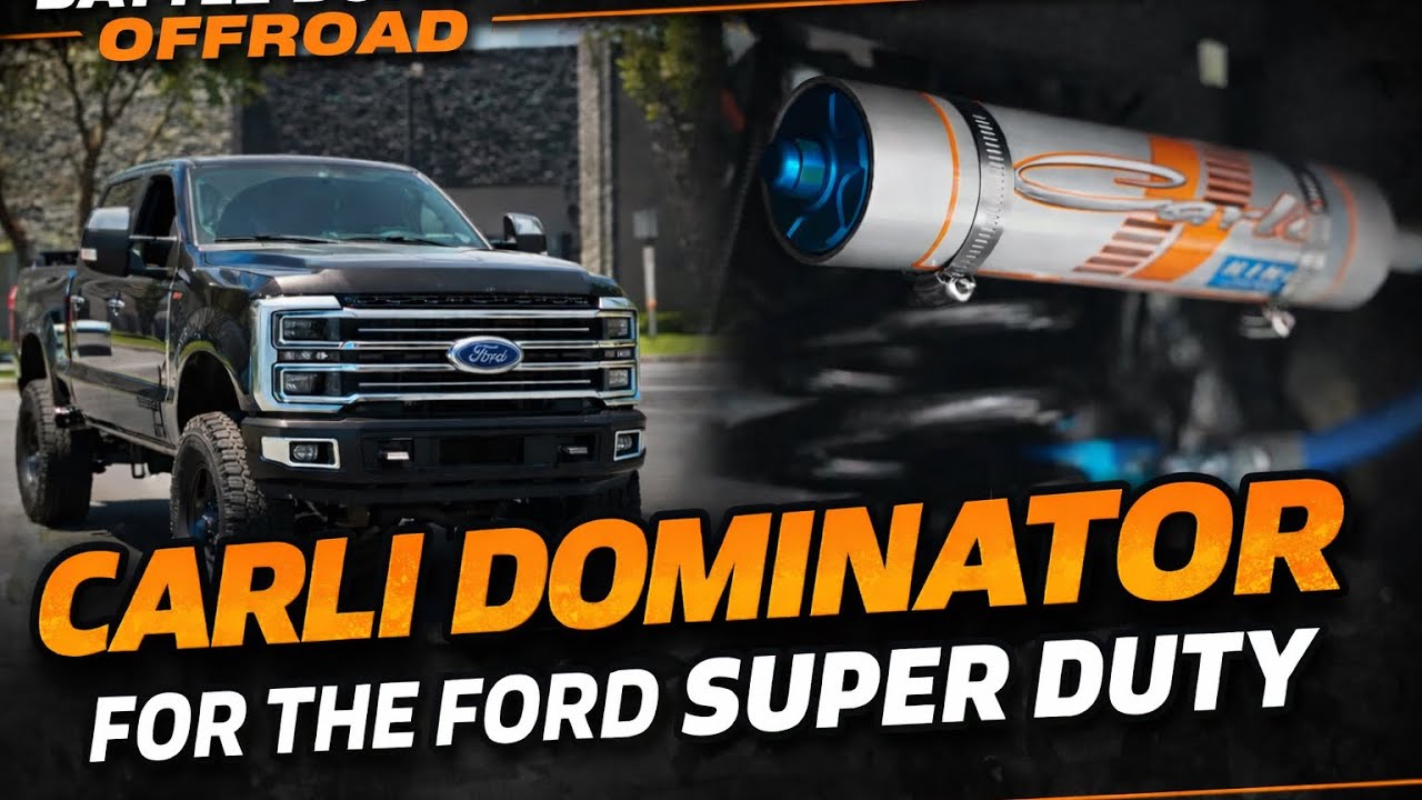 2024 Ford F350 Gets the CARLI Dominator Treatment from Battle Born ...