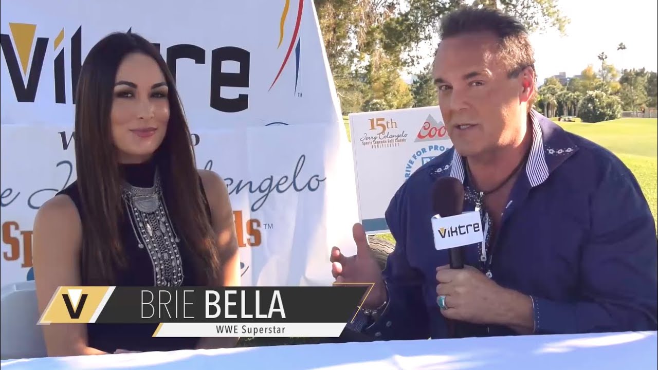 Colangelo Golf Classic 2016 - Interview w/ Brie Bella - VIKTRE - YouTube