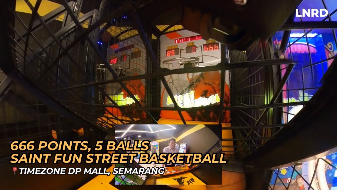 Saint Fun Street Basketball Arcade Game Indonesia: 666 points with 5 ...