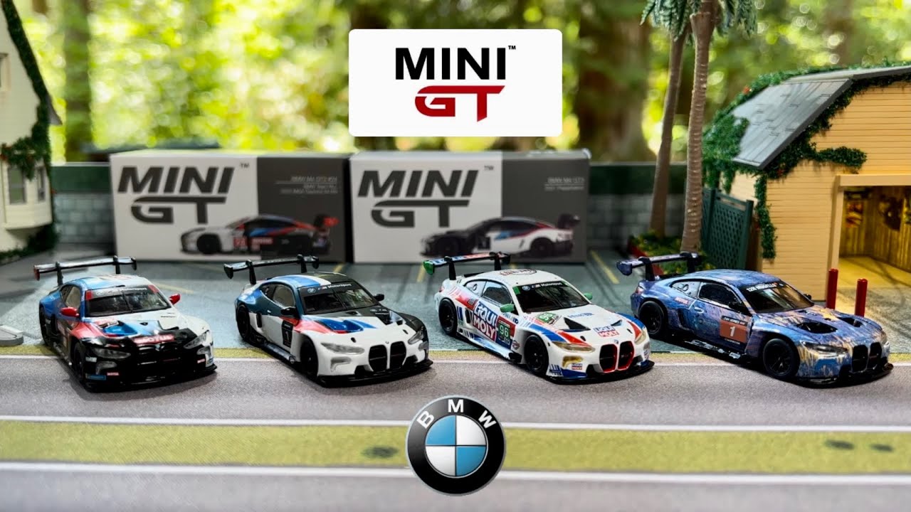 Mini GT BMW G80 M3 GT3 Unboxing & Review! Better than Hot Wheels ...