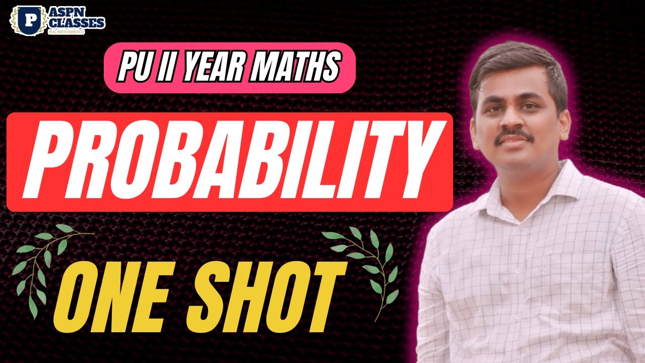 Probability class 12 || one shot video probability class 12 - YouTube