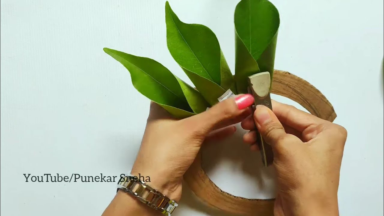 Betel Leaf Crown Kiritam | kiritam for varalakshami vratam puja ...
