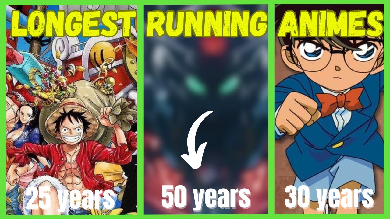 Longest running animes of all time - YouTube