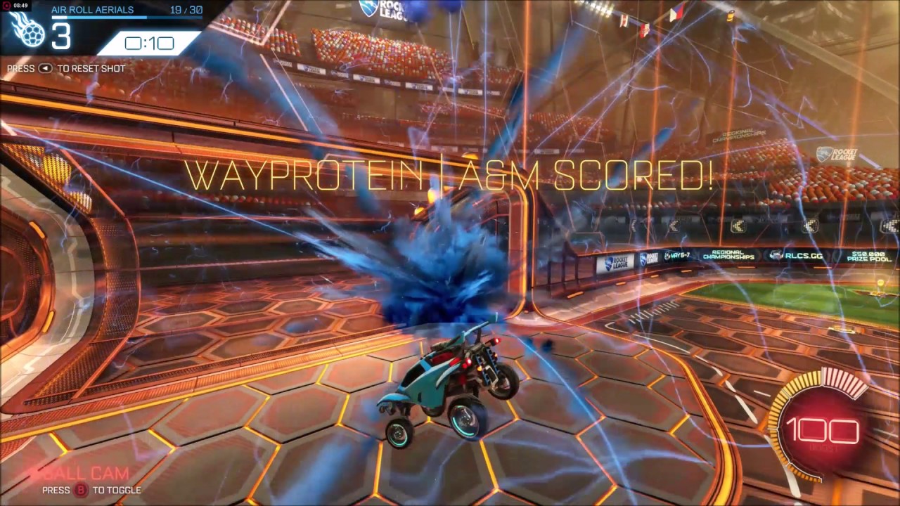 Rocket League Training | Air Roll Aerials - YouTube
