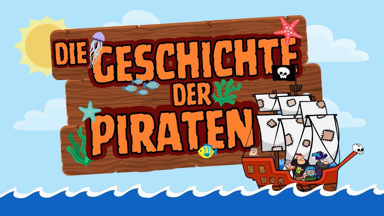 Die Geschichte der Piraten | Die Piraten 1,2 & 3 Kinderlieder ...
