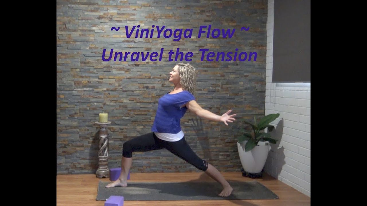 Viniyoga Flow ~ Calming & Cleansing Practice 💙 My Yoga Time - YouTube