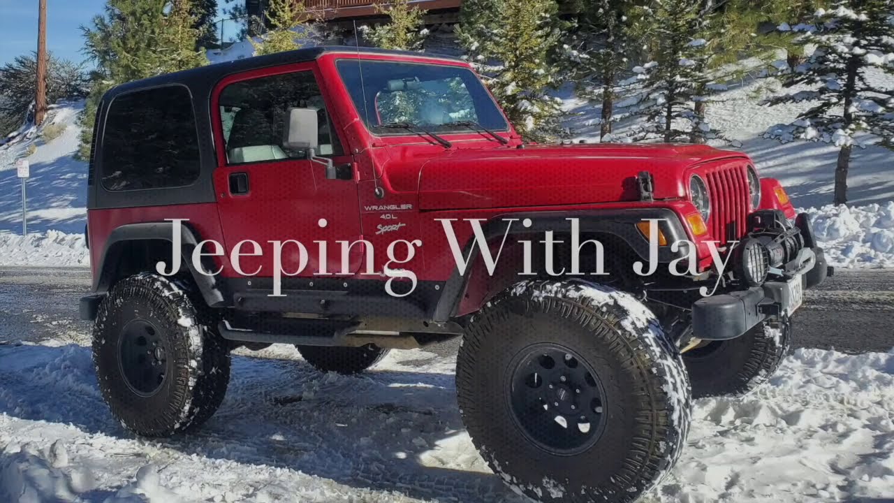 Code Red -- 2000 Jeep Wrangler TJ Build - YouTube