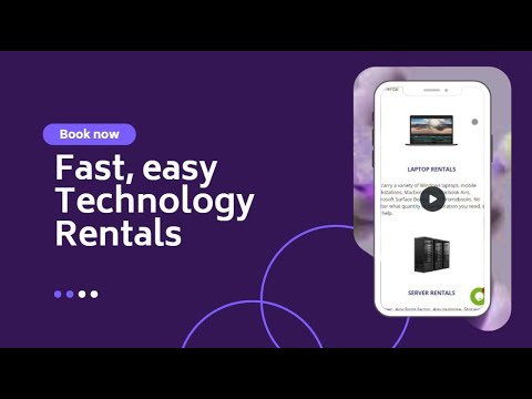 Fast, Easy Technology Rentals - YouTube