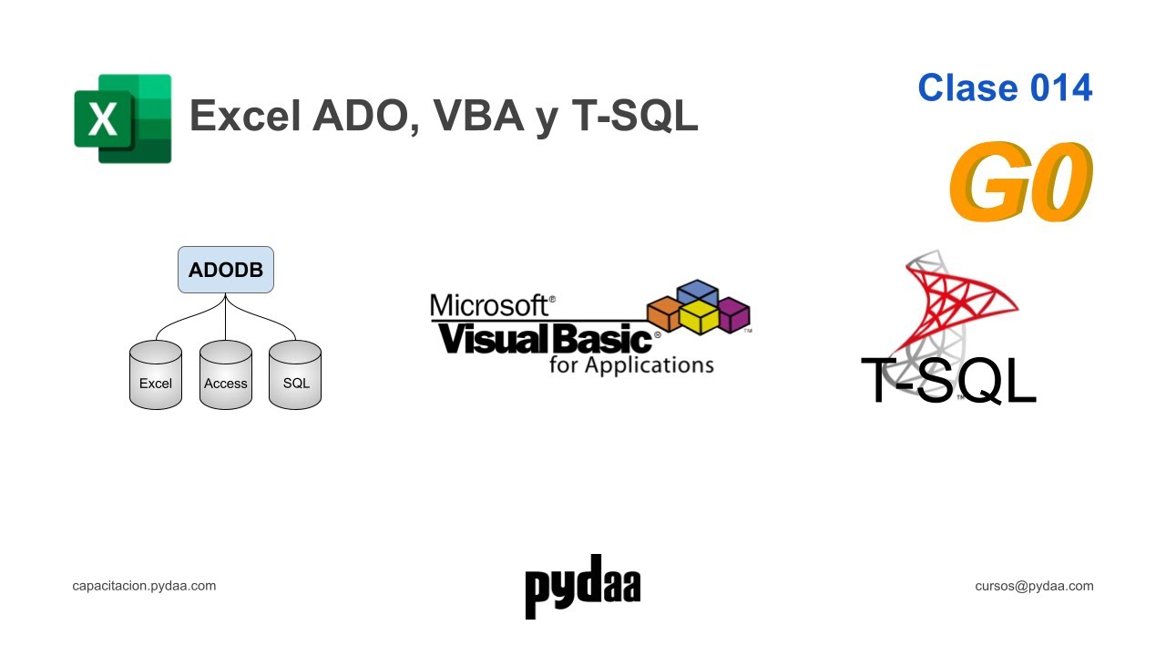 G0 Excel Ado Vba Y T Sql Clase 014 Mysql Youtube 4917