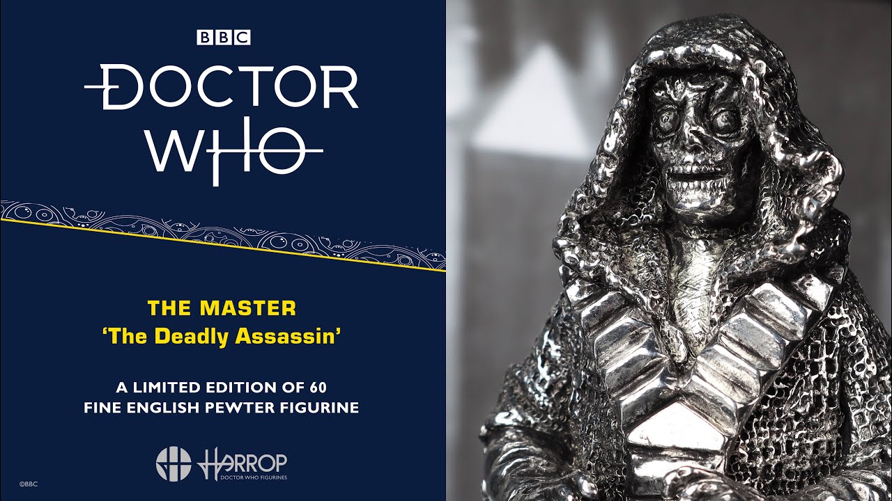 Doctor Who The Master Solid English Pewter Limited Edition Figurine ...