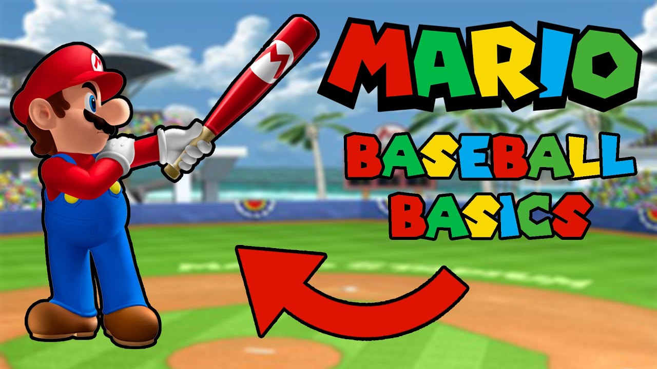Mario Superstar Baseball Basics: Mario - YouTube