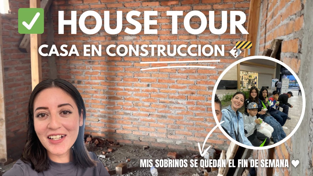HOUSE TOUR CASA EN CONSTRUCCIÓN 4 PISOS 🦺 + UN FIN DE SEMANA JUNTOS ♥️ ...