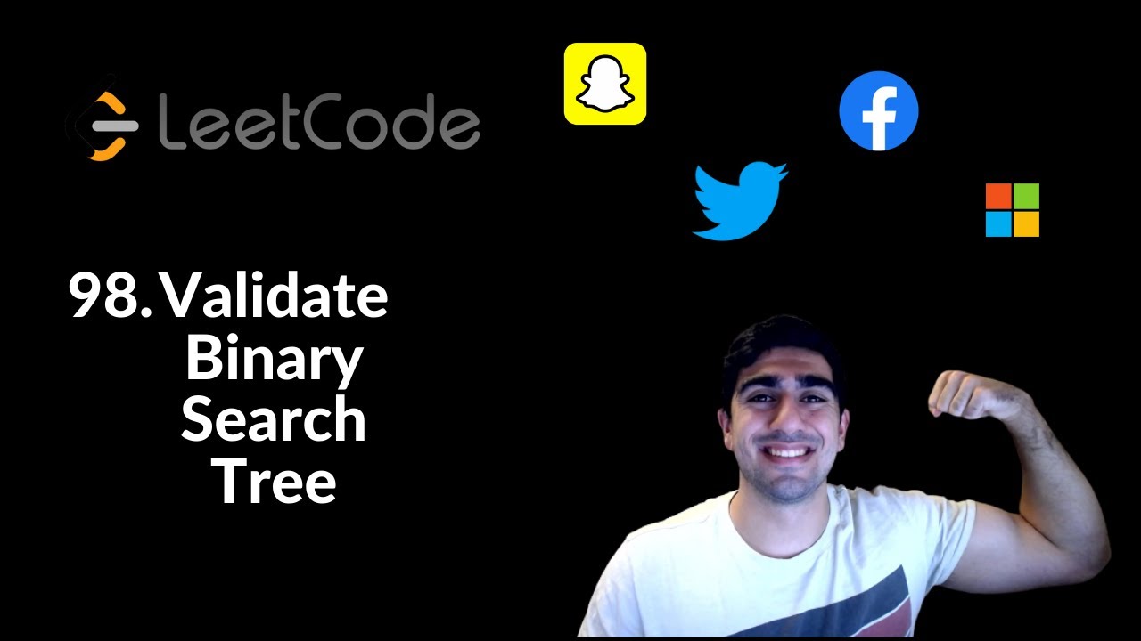 Leetcode 98validate Binary Search Tree Easy Solution Youtube 7075