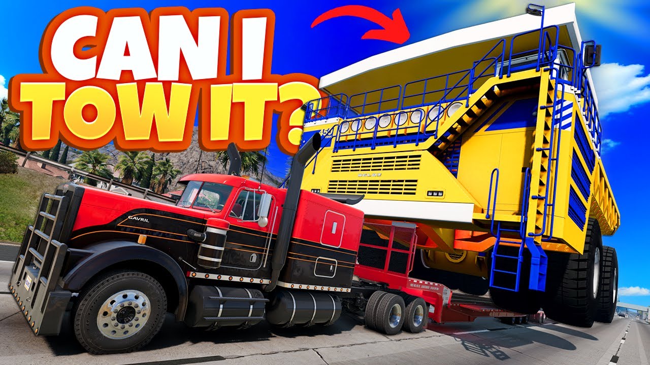 Hauling HEAVY Vehicles with the NEW Trailer Mod in BeamNG Drive! - YouTube