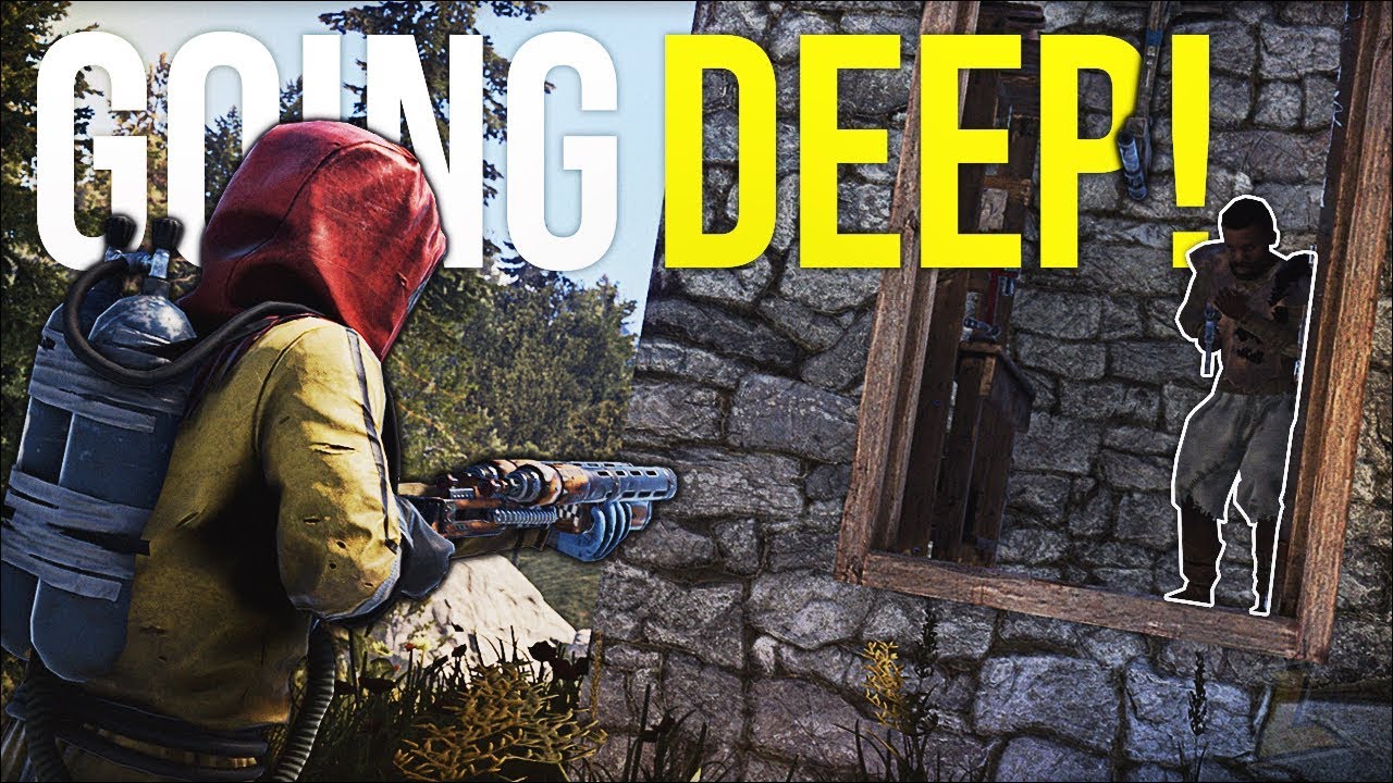 RUST GOING DEEP ON STACKED SALTY NEIGHBOR FOR EASY LOOT - Rust Survival ...