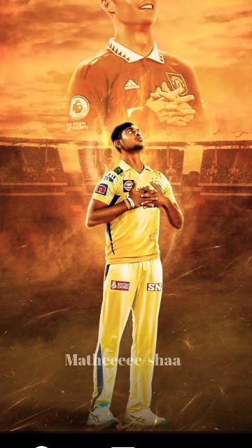 Yellove..💛🫣 . #crush #cricket #matheeshapathirana #fanpage #love #csk # ...