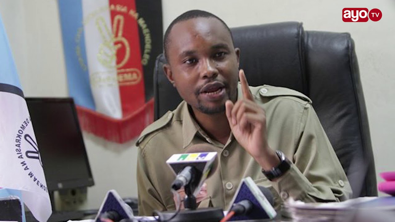 Jibu la John Mnyika alipoulizwa kuhusu kujiuzulu CHADEMA - YouTube